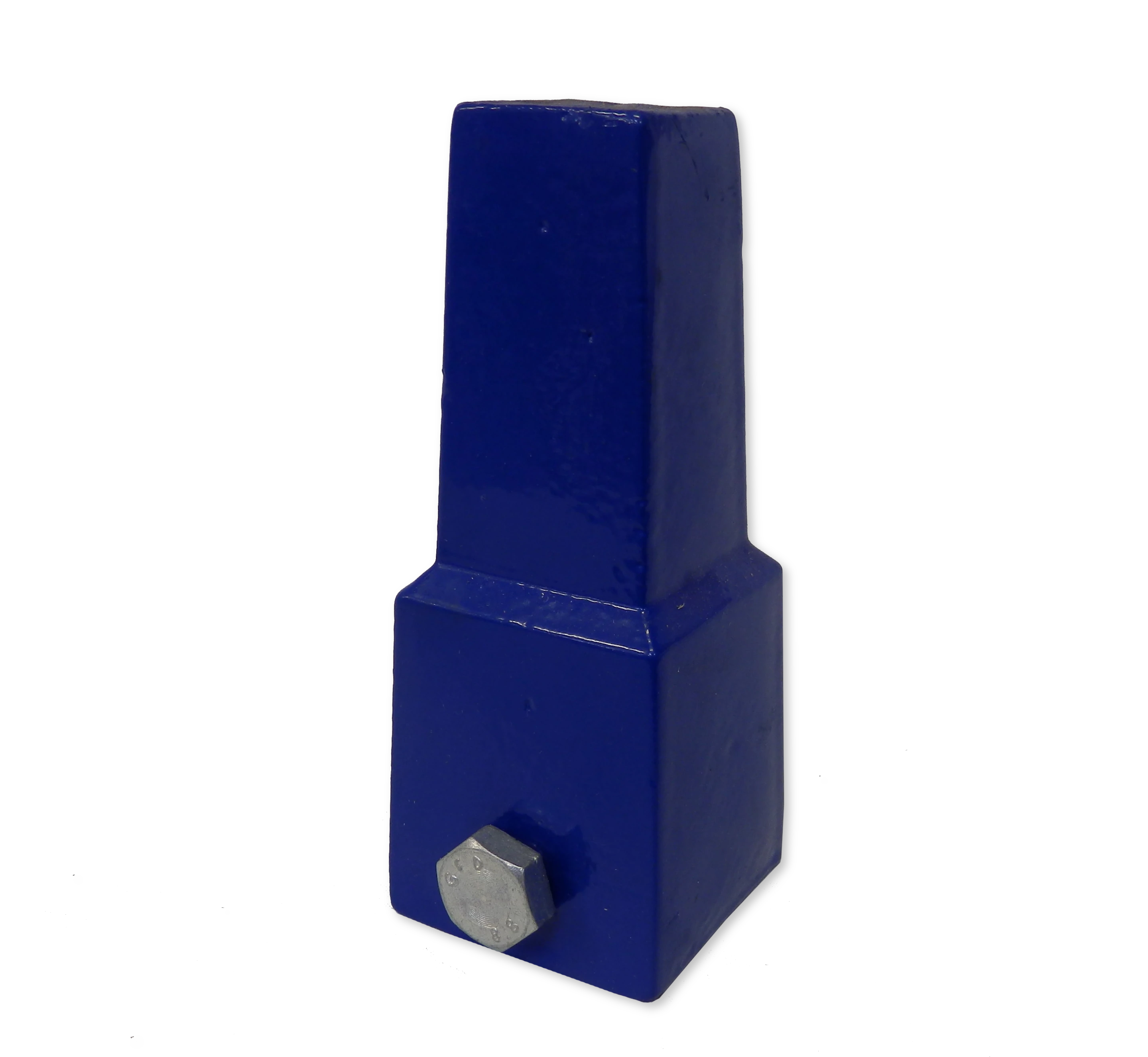 Blue Powder Coated Cast Iron False Spindle – Fire and Safety Centre