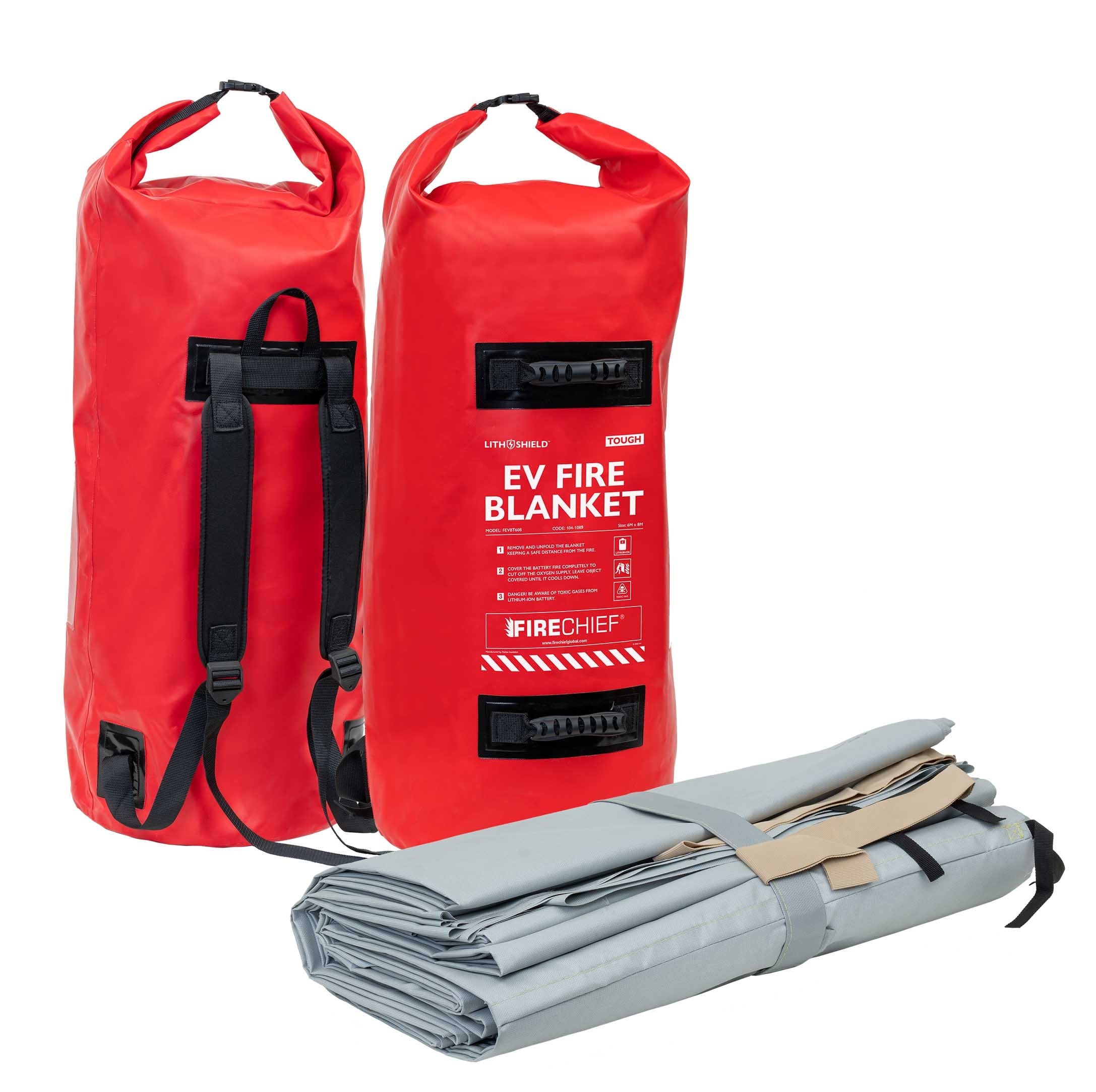 Firechief LithShield Tough EV Fire Blanket – Fire and Safety Centre