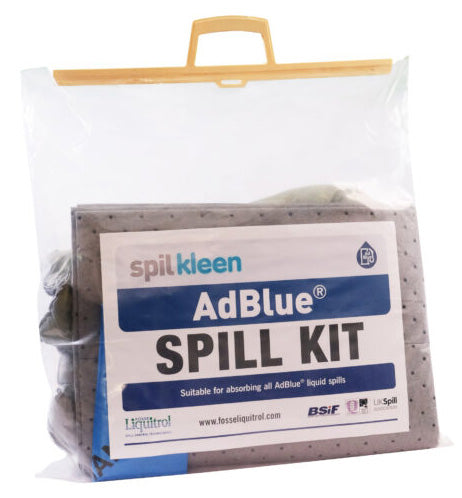 25 litre AdBlue Spill Kit - Clip Top Bag – Fire and Safety Centre